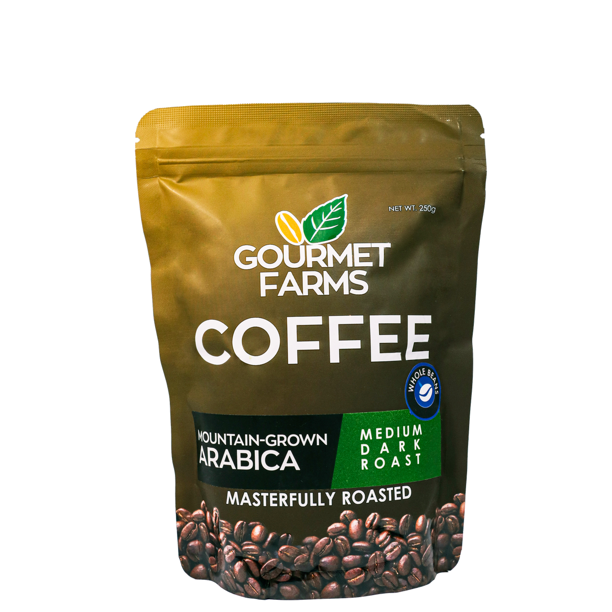 Gourmet Farms Coffee Mountain-Grown Arabica (250g) – Gourmet Farms E-SHOP